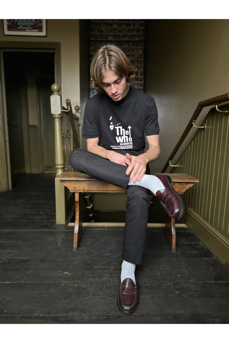 The Who x Modfather Clothing - TW/3015 Exclusive The Marquee Black - T ...