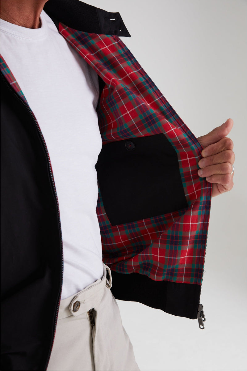 G9 Modern Classic Black - Harrington Jackets – The Modfather Clothing ...
