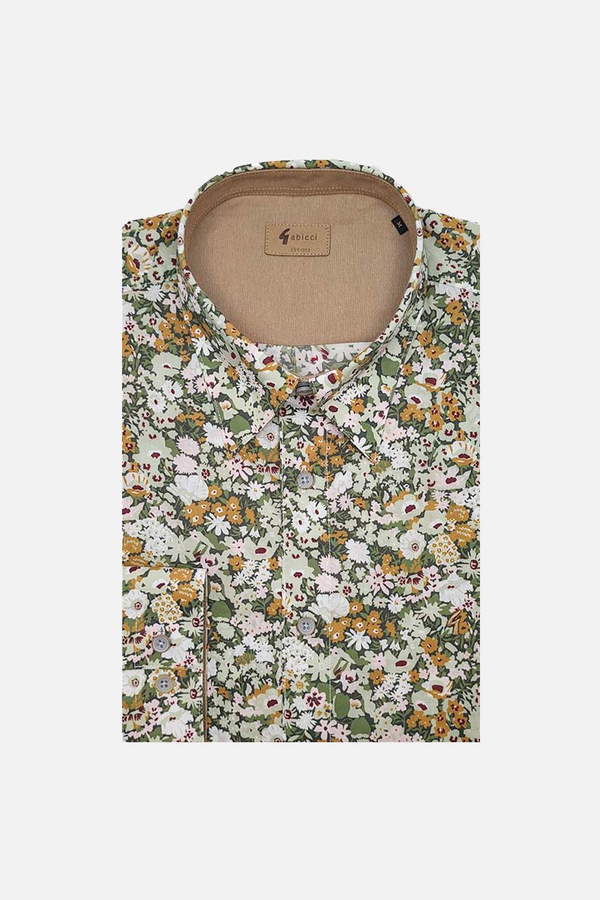 Douglas Ivy Floral Print Long Sleeve - Shirt – The Modfather Clothing ...