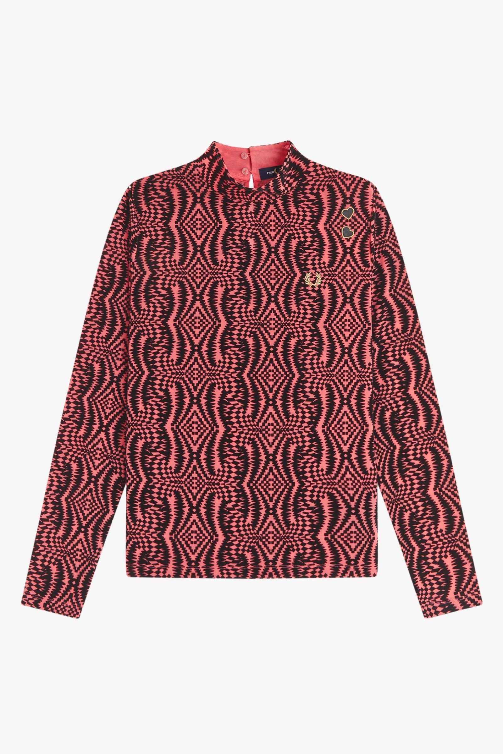SG1111 Amy Winehouse Flock Print Mesh - Top – The Modfather Clothing ...