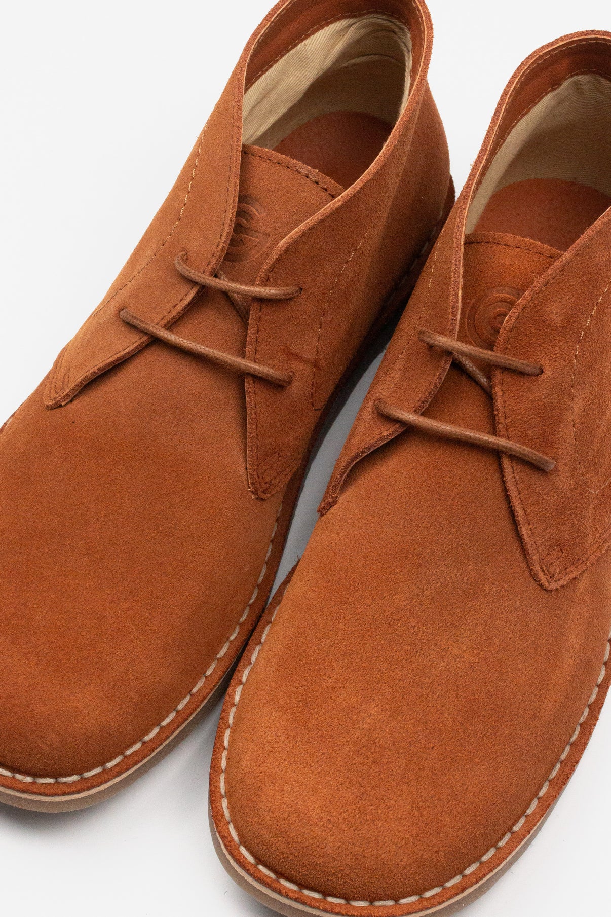 Crowley Ginger - Suede Desert Boot – The Modfather Clothing Company