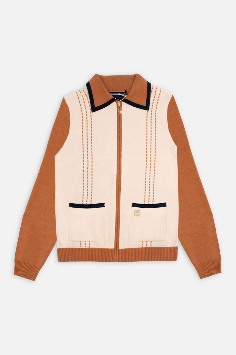 Modfather Clothing x Gabicci Vintage - Biscuit - Yardi Cardi Knit – The ...